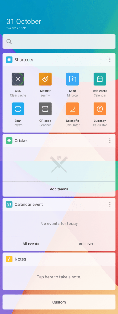 Cara Mengaktifkan Mi Smart Assistant MIUI 9 | Gadgetren
