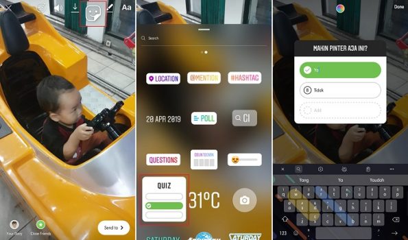 Ini Loh Cara Menggunakan Stiker Kuis di Instagram Terbaru | Gadgetren