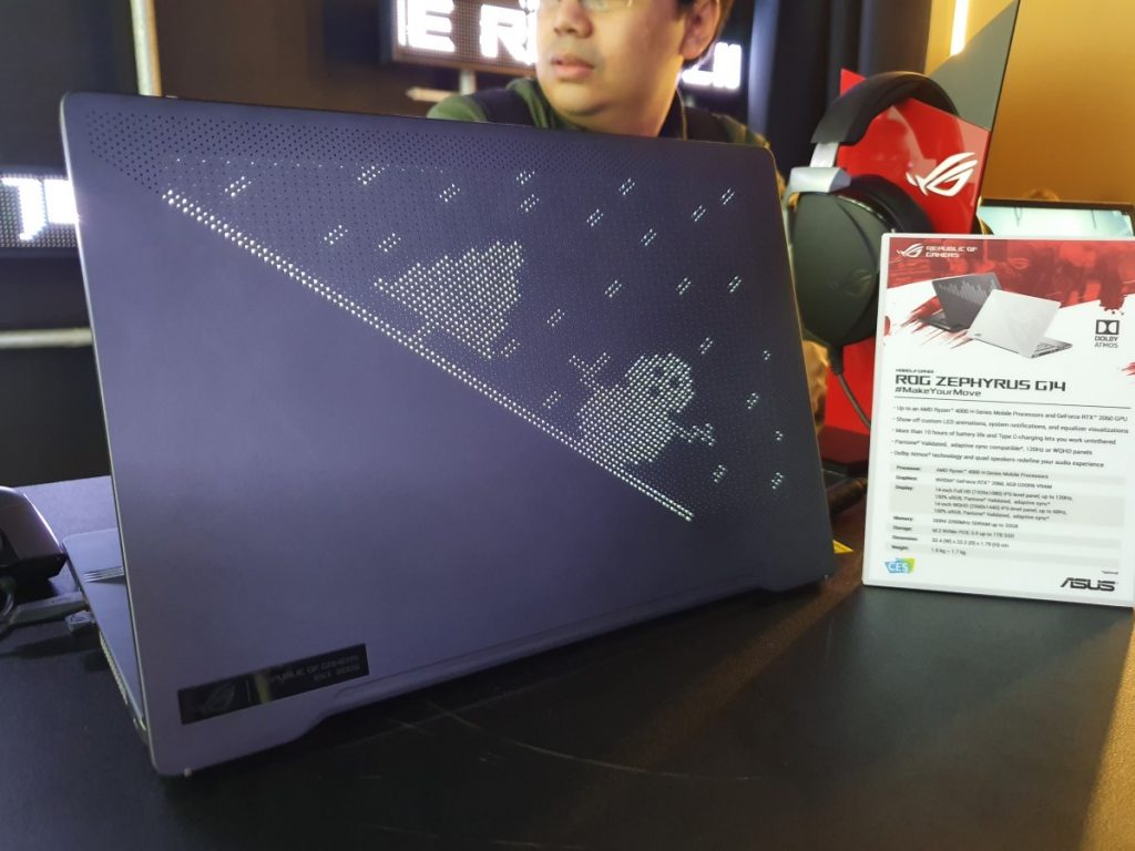 ASUS ROG Zephyrus G14 – Laptop Gaming dengan Tampilan Lampu LED yang Unik
