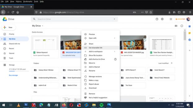 Cara Upload dan Kirim File dengan Google Drive | Gadgetren