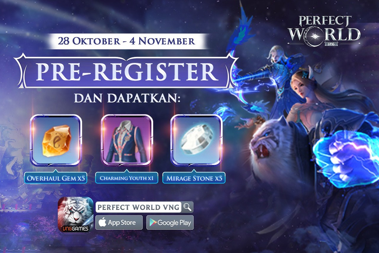 VNG Buka Masa Pra-Registrasi Perfect World Mobile! Game MMORPG dengan ...