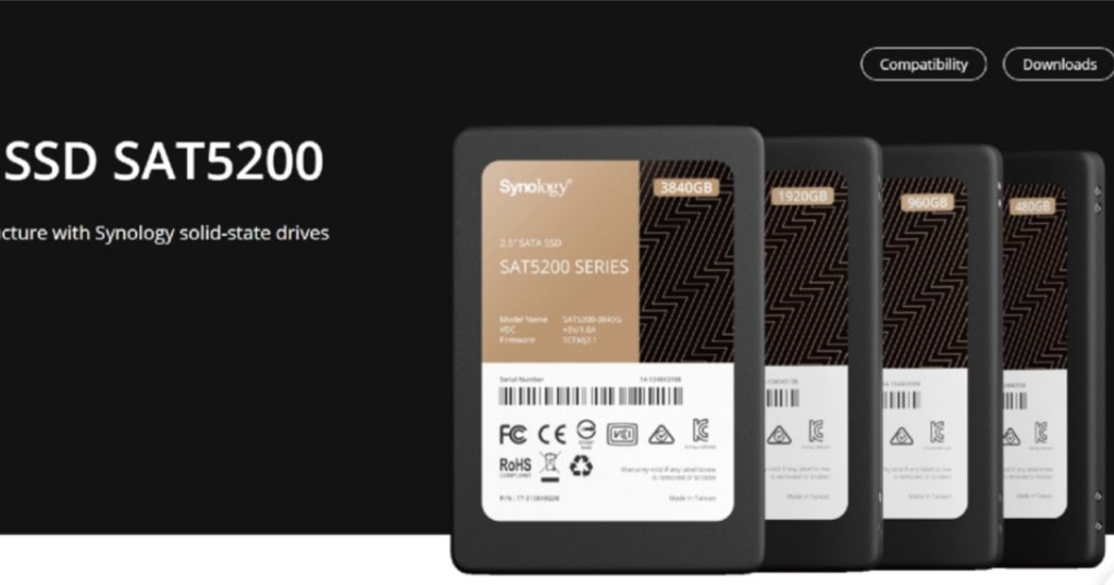 Synology Luncurkan Penyimpanan SSD SAT5200 Berkapasitas 3,84 TB | Gadgetren
