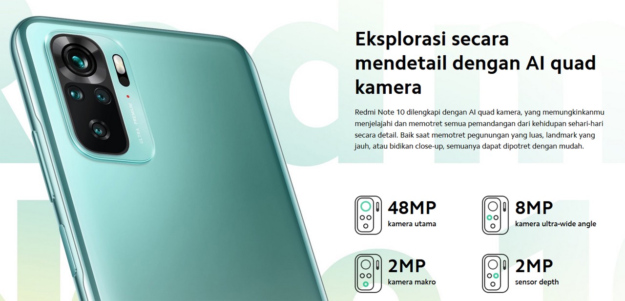 Yuk Intip Fitur-Fitur Andalan Xiaomi Redmi Note 10, Handphone Kelas ...