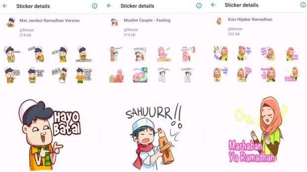 5 Stiker WhatsApp Berkarakter Lucu Buat Menghangatkan Sahur dan Berbuka ...