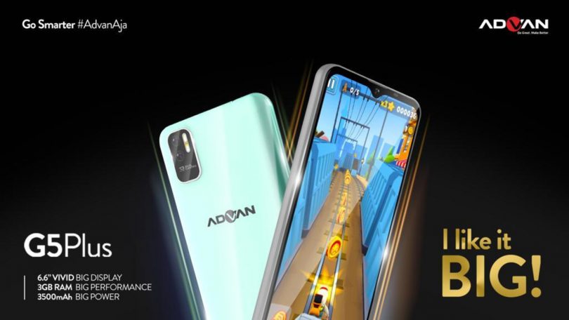 Cuma Rp 1 Jutaan! ADVAN G5 Plus Resmi Rilis di Indonesia