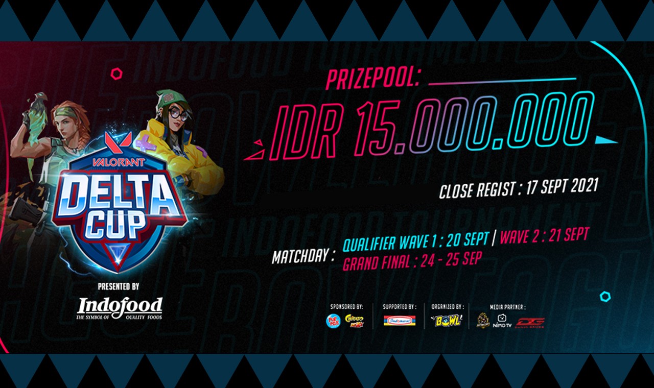 Berhadiah Total Rp 15 Juta, Registrasi Kompetisi Delta Cup Valorant ...