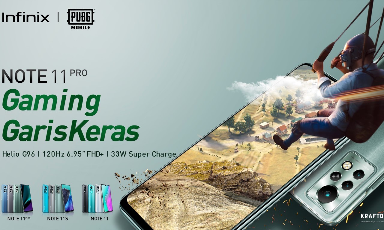 Bawa Empat Varian Sekaligus, Seri Infinix Note 11 Resmi Masuk Indonesia