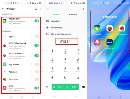 Cara Sembunyikan Aplikasi di Handphone OPPO Pakai Fitur Hide Apps