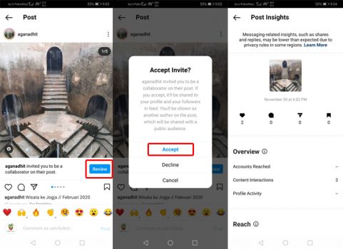 Cara Membuat Collaboration Post di Instagram Agar Unggahan Dimiliki ...