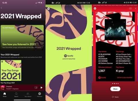 Cara Melihat Lagu dan Artis Teratas di Spotify Sepanjang Tahun 2021