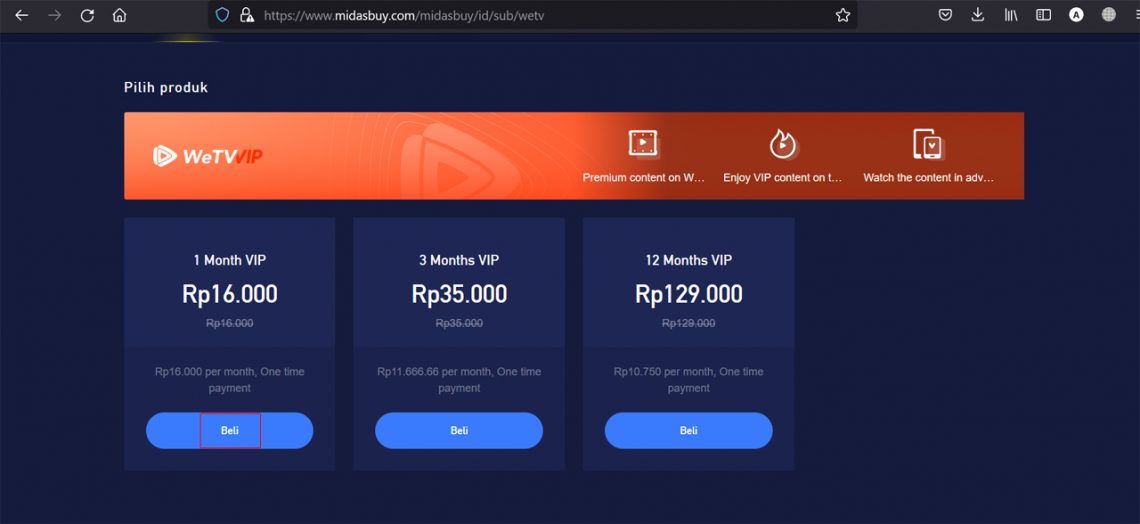 Cara Menonton dan Langganan WeTV di Laptop Agar Lebih Nyaman