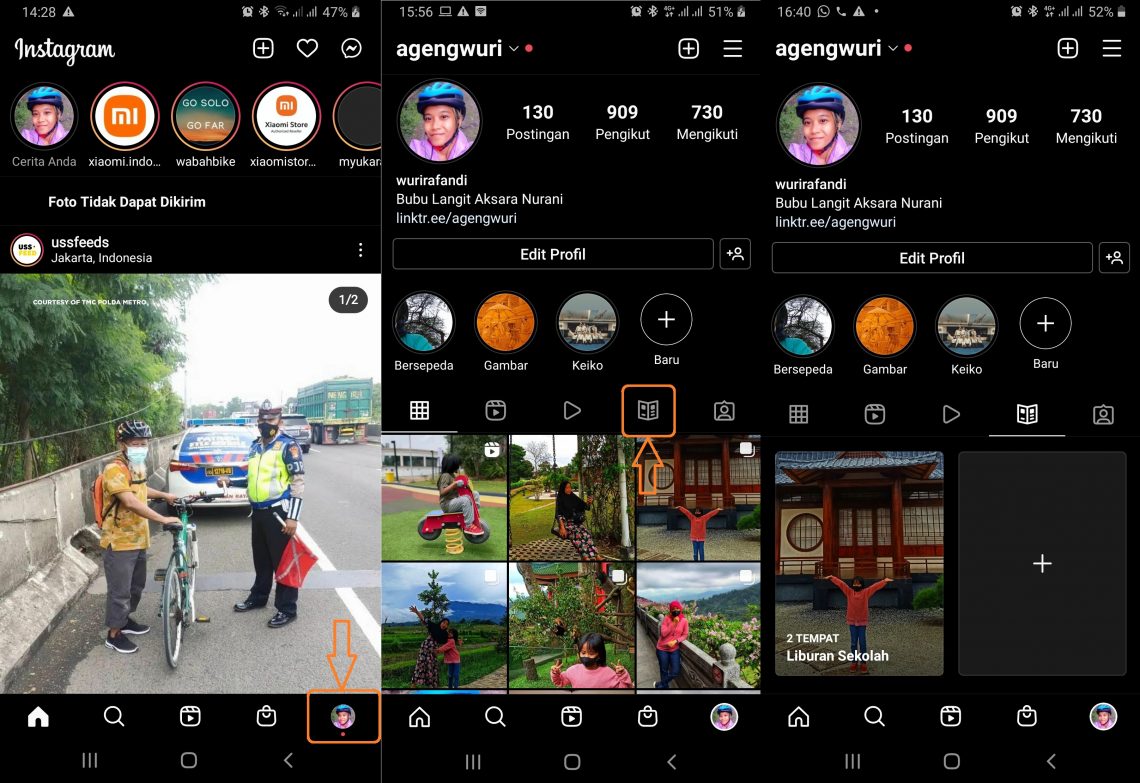 Cara Melihat Instagram Guide Milik Sendiri dan Orang Lain