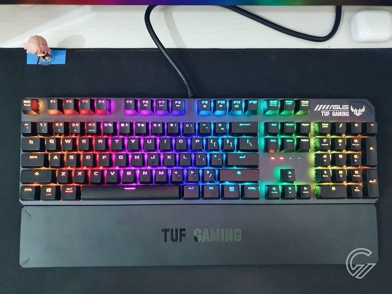 Review ASUS TUF Gaming K3 – Kokoh Berkualitas dan Dapat Diandalkan
