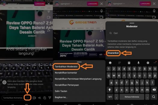 Sudah Bisa Dijajal di Indonesia, Akhirnya Instagram Live Moderator ...