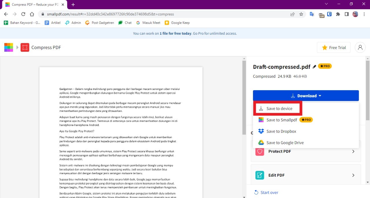 Cara Mengecilkan Ukuran PDF Supaya Bisa Diunggah Atau Dikirim Sesuai ...