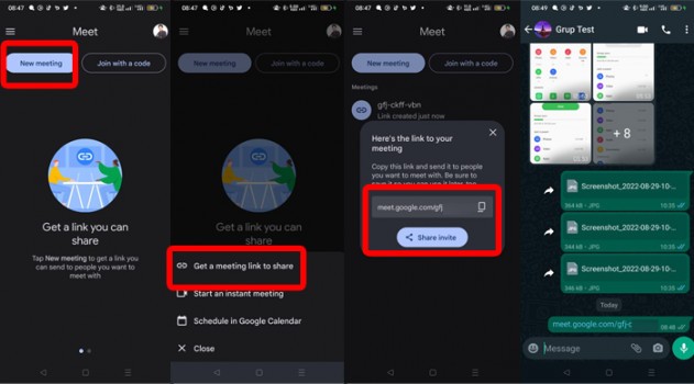 Cara Membuat Link Google Meet dan Membagikannya ke Peserta Lain