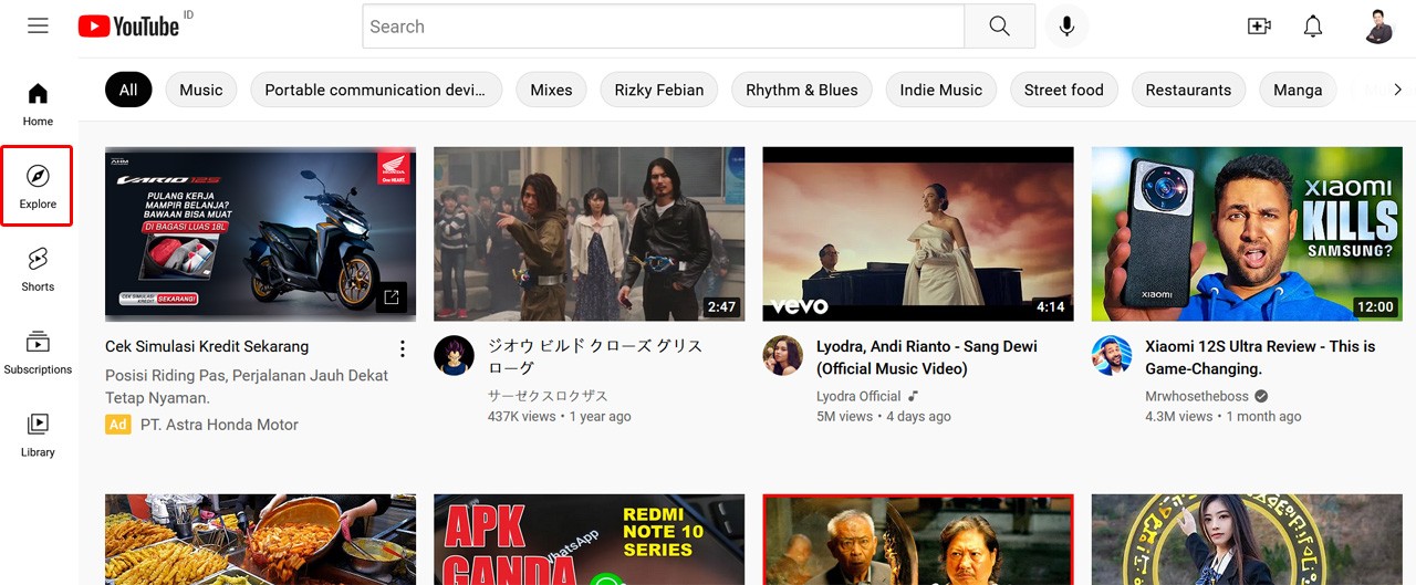 Cara Melihat Trending YouTube Baik di Situs dan Aplikasi