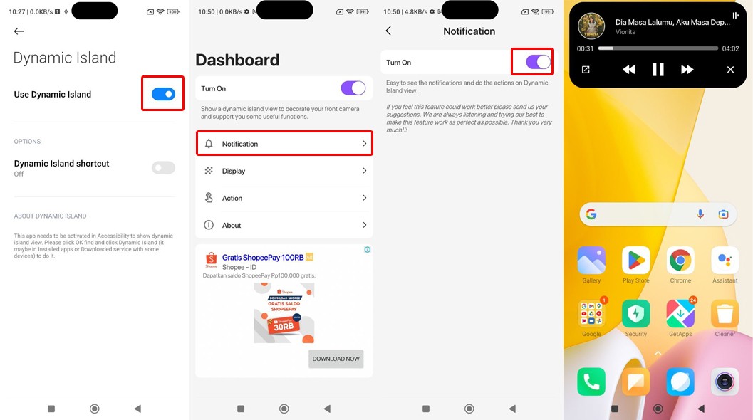 Cara Membuat Dynamic Island di HP Xiaomi Agar Seperti iPhone 14 Pro ... Cara Membuat Dynamic Island di HP Xiaomi Agar Seperti iPhone 14 Pro ...