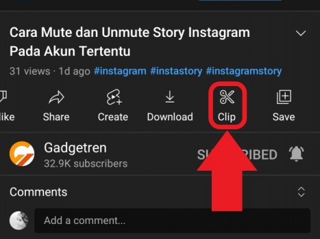 Cara Membuat Cuplikan Video Klip di YouTube Agar Bisa Dibagikan ke ...