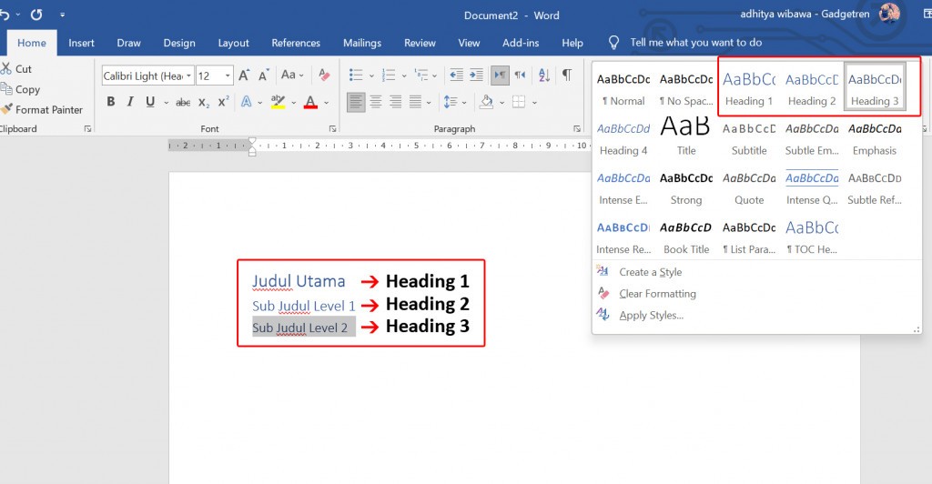 Cara Membuat Daftar Isi Otomatis di Microsoft Word Supaya Jadi Praktis
