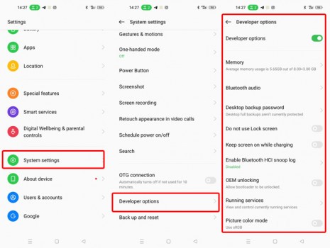 Cara Mengaktifkan Opsi Pengembang di HP OPPO | Gadgetren