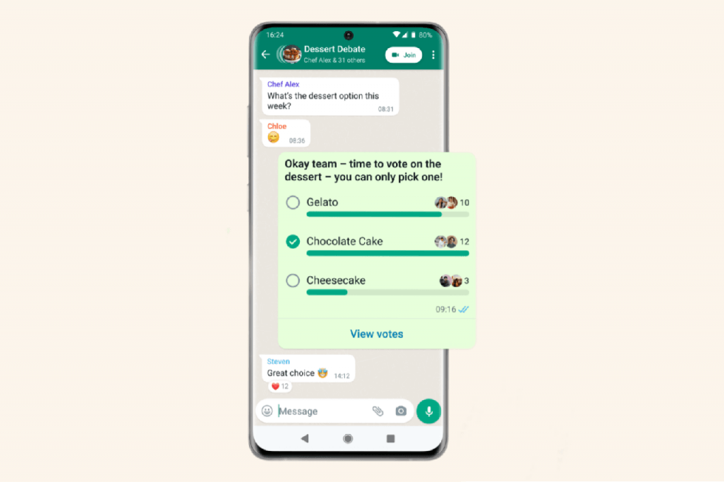 Cara Membuat Polling di WA WhatsApp Untuk Voting Bersama di Sebuah Grup ...