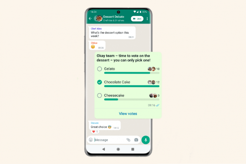Cara Membuat Polling di WA WhatsApp Untuk Voting Bersama di Sebuah Grup ...