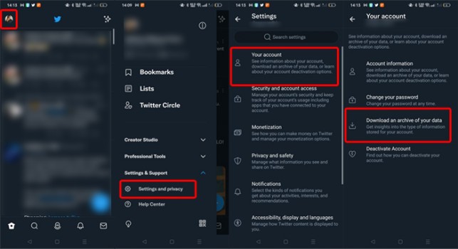 Cara Melihat History di Twitter Untuk Mengetahui Riwayat Cuitan Atau ...