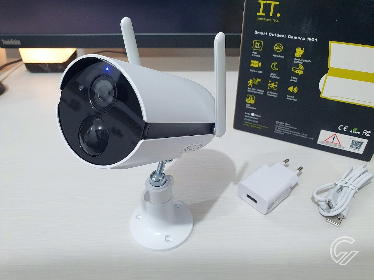 Review IT Smart Outdoor Camera W01 – Sangat Praktis Digunakan