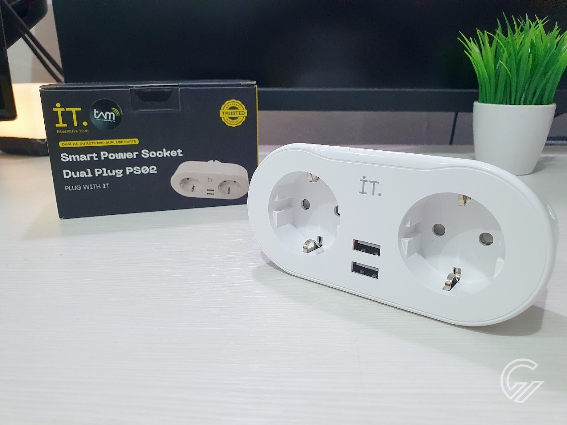 Review IT Smart Power Socket Dual Plug PS02 – Solusi Praktis Untuk Bikin Perangkat Lain Jadi ...