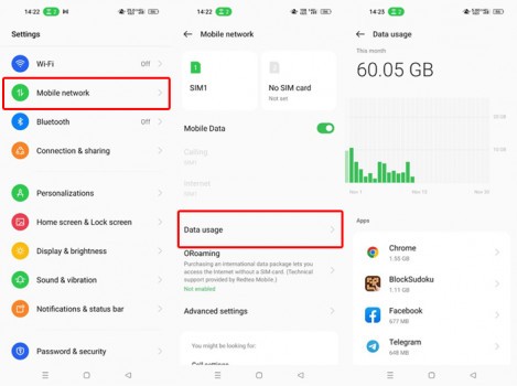 Cara Melihat Penggunaan Data di HP OPPO Supaya Kuota Lebih Teratur | Gadgetren