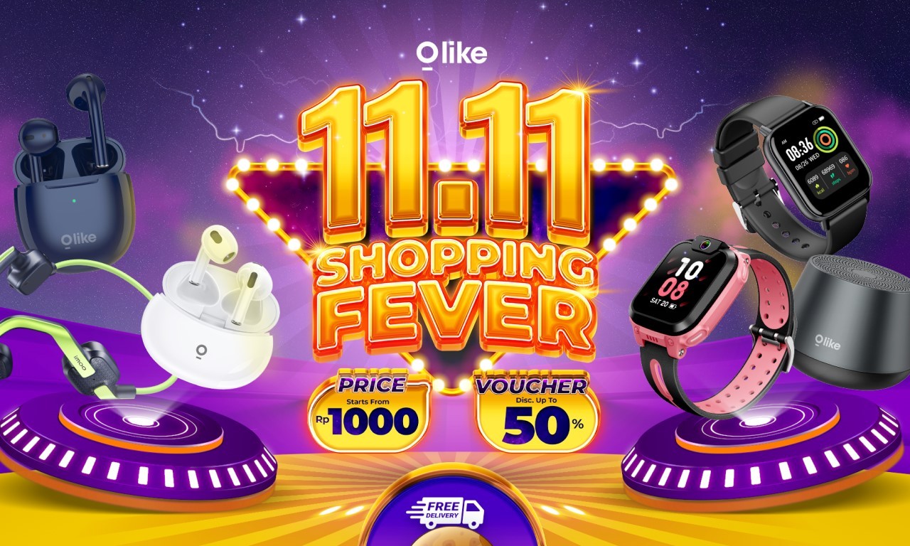 Gelar Promo 11.11, Olike Tawarkan Aksesoris Handphone Mulai Rp1.000