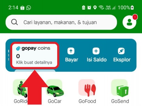 Cara Menggunakan GoPay Coins Untuk Transaksi Layanan di Gojek dan Tokopedia