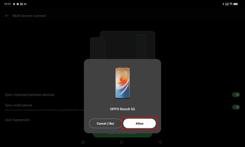 Cara Menggunakan Fitur Multi Screen Connect di OPPO Pad Air