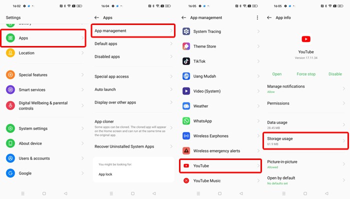 Cara Bersihkan Cache dan Data Aplikasi di HP OPPO Supaya Kembali Lega | Gadgetren