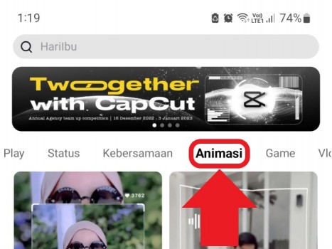 Cara Menggunakan Template di CapCut Supaya Edit Jadi Lebih Mudah