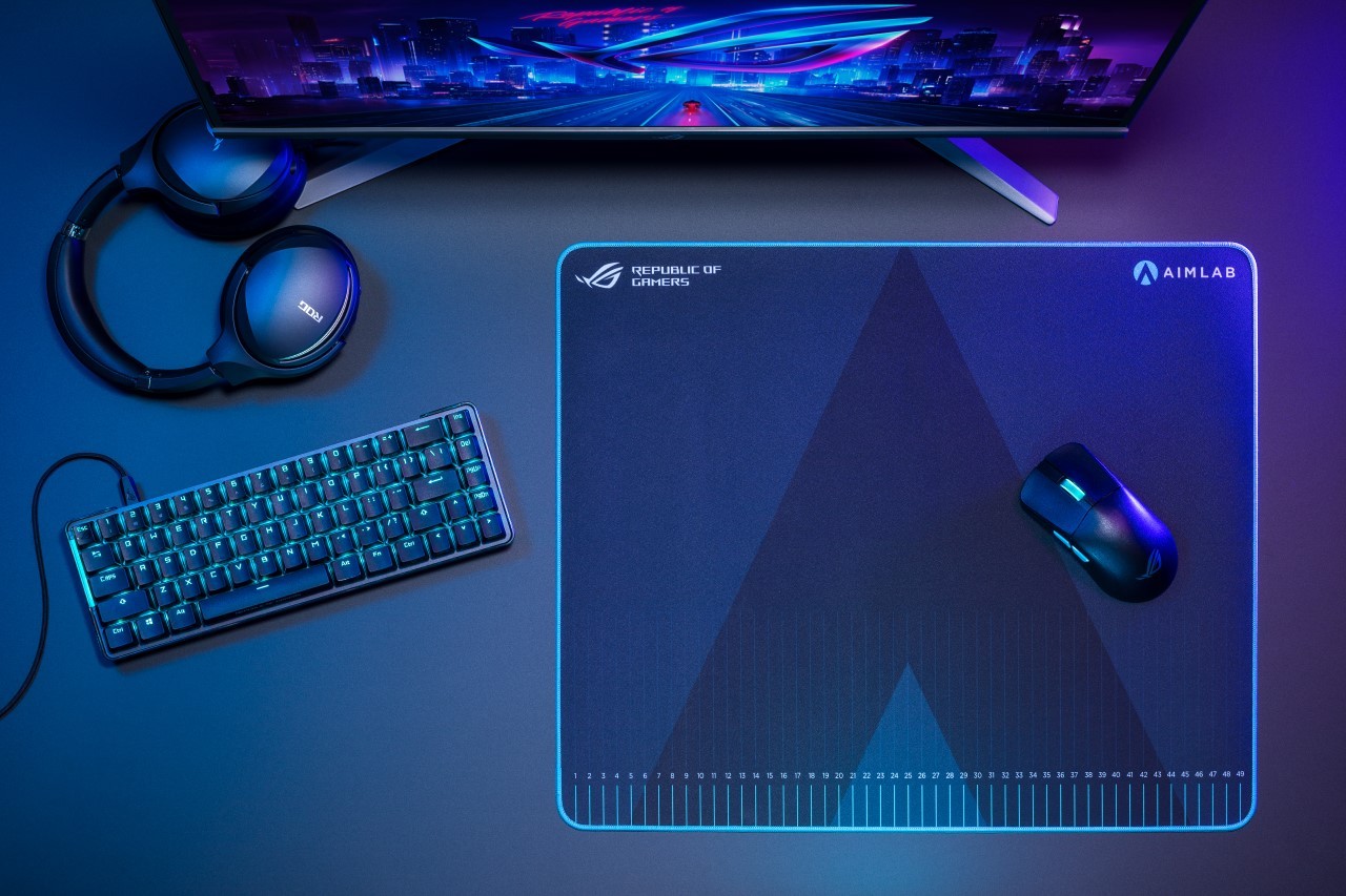 ASUS Rilis Harpe Ace Gaming Mouse dan Hone Ace Mouse Pad Aim Lab Edition