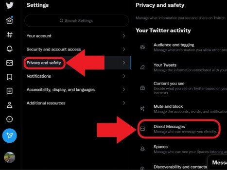 Cara Open DM di Twitter Agar Bisa Terima Pesan Dari Semua Orang