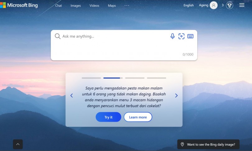 Mesin Pencari Microsoft Bing Kini Hadir dengan Teknologi AI, Bisa Lebih ...