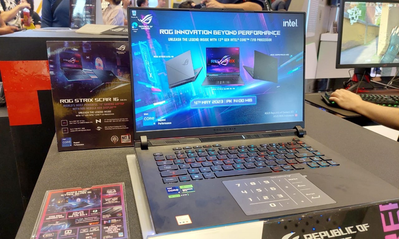 ASUS Rilis ROG Strix SCAR 16/18 dan Strix G16/G18 2023 di Indonesia