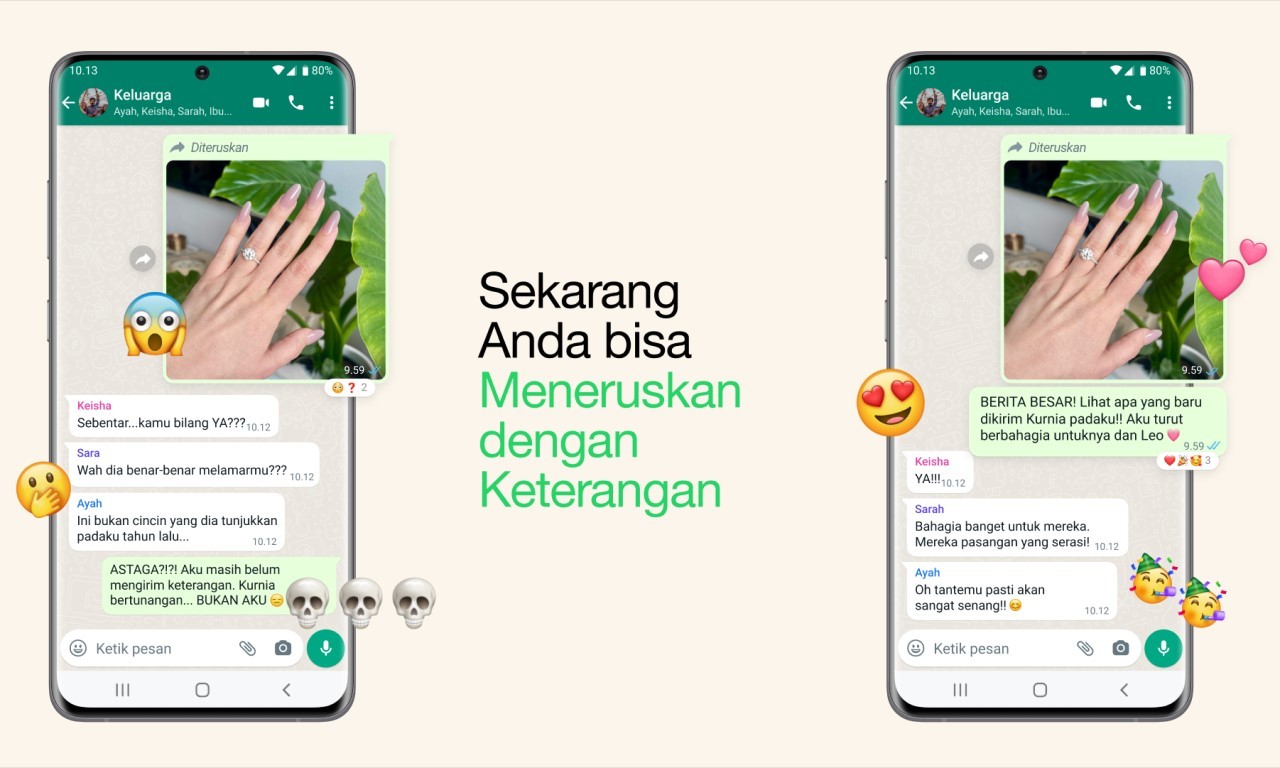WhatsApp Hadirkan Pembaruan Fitur Polling dan Berbagi dengan Keterangan