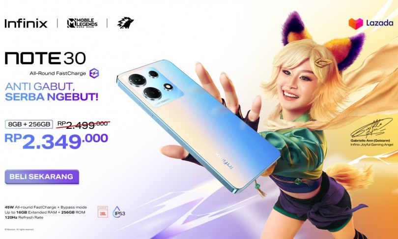 Infinix Note 30 dan Note 30 Pro Resmi Rilis di Indonesia | Gadgetren