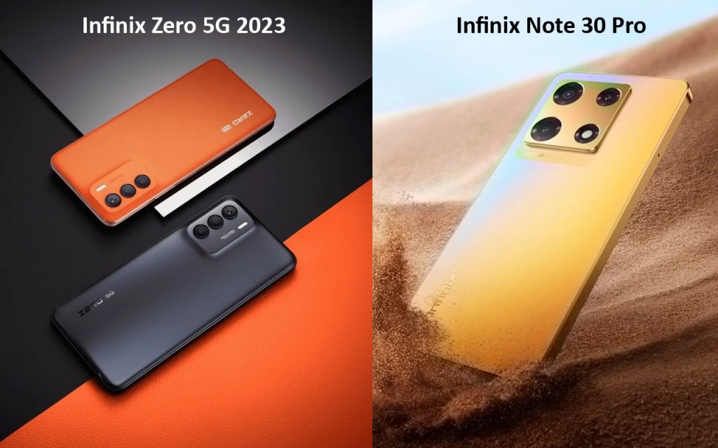 Bedanya Infinix Zero 5G 2023 Vs Infinix Note 30 Pro – Lebih Unggul Mana?