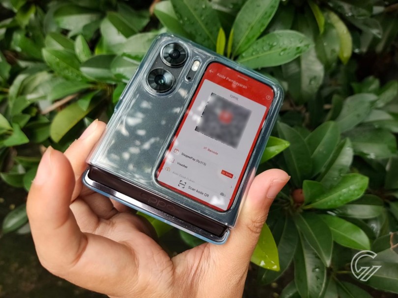 Cara Menampilkan Kode QR Pada Cover Screen OPPO Find N2 Flip