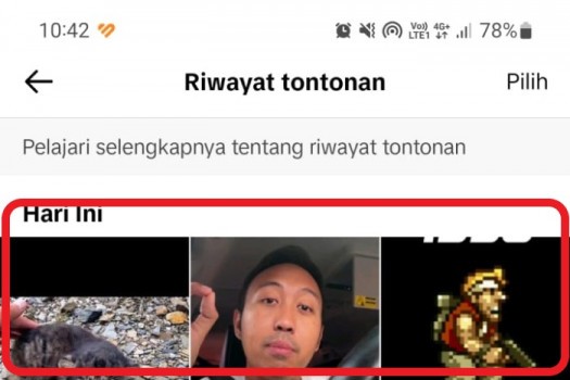 Cara Melihat Riwayat Tontonan TikTok dari Video Terbaru hingga Lama