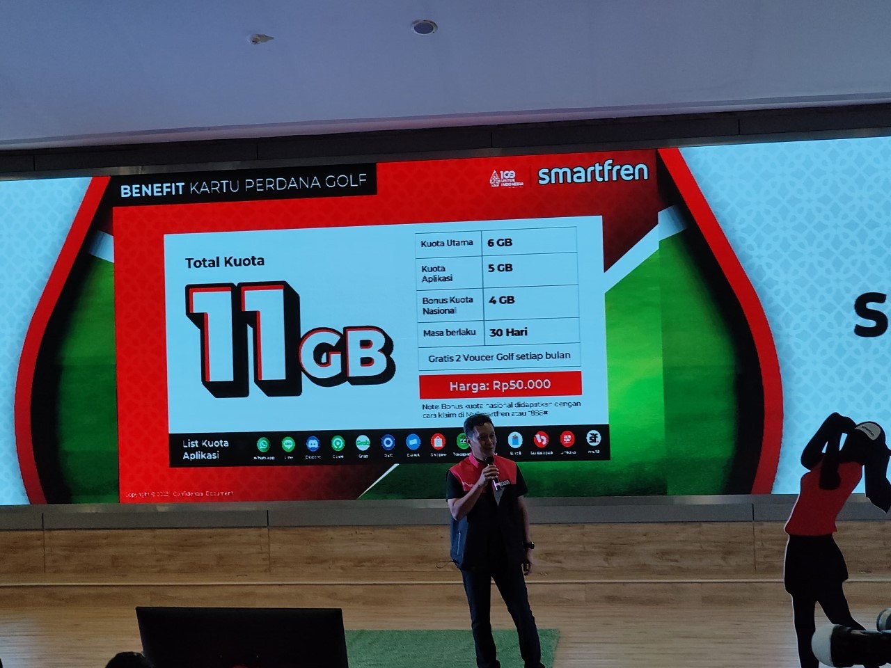 Smartfren Hadirkan Kartu Perdana Untuk Pecinta Golf