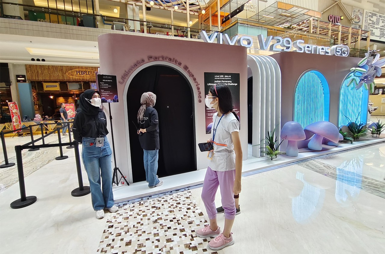 vivo Hadirkan Experience Booth vivo V29 x HALUU di Indonesia