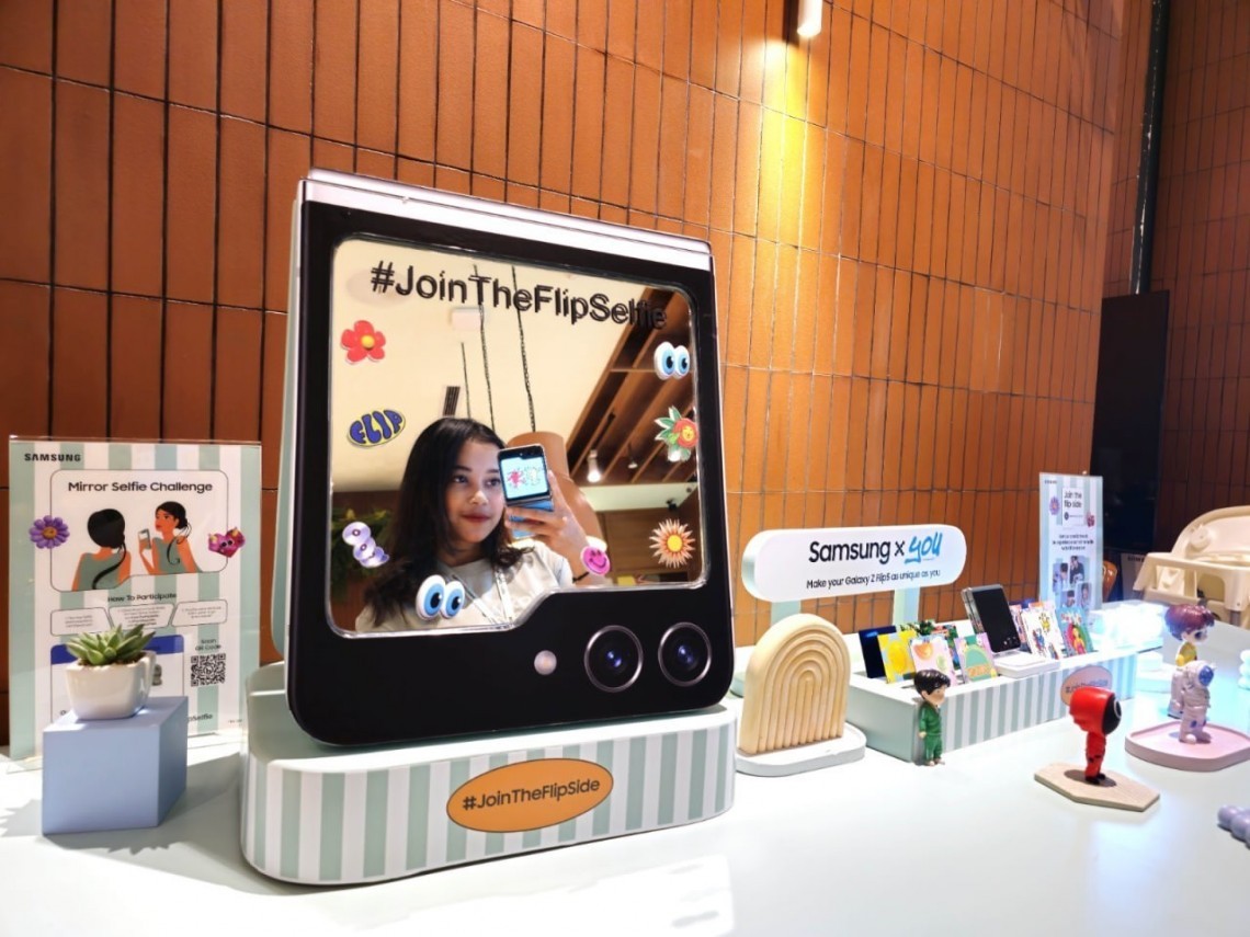 Samsung bekerja sama dengan Paris Baguette Hadirkan Flip Cafe