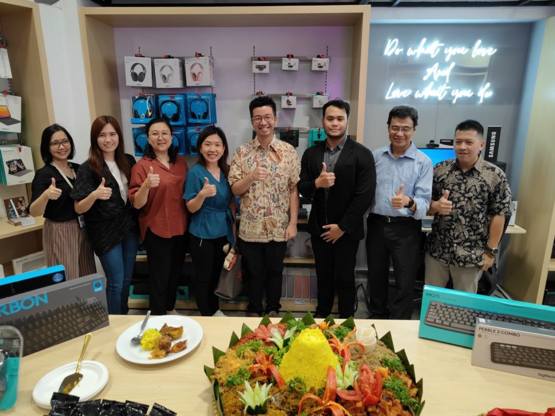 Toko Resmi Pertama Logitech Dibuka di Kawasan Erajaya Digital Complex PIK 2