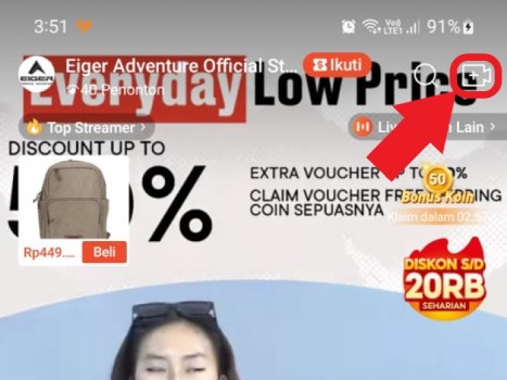 Cara Live Streaming di Shopee Untuk Promosi Produk